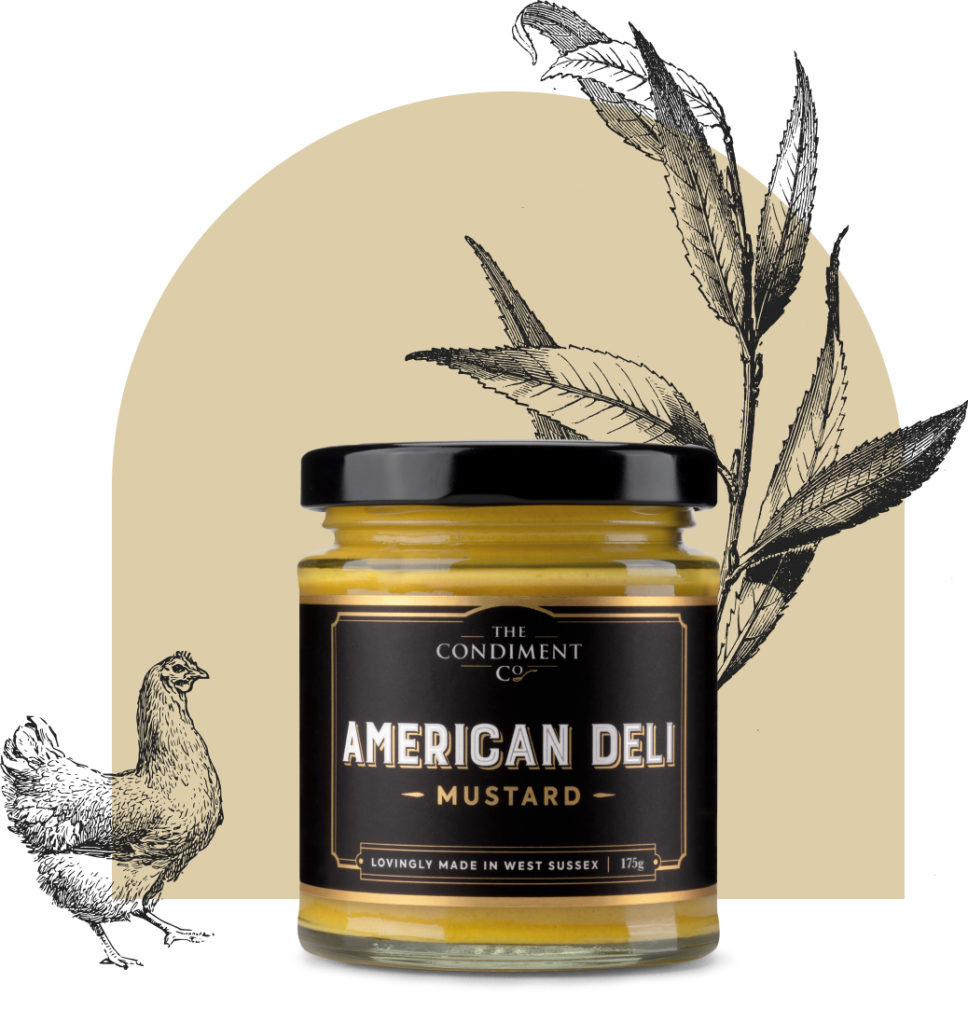 American Deli Mustard, 175g - The Condiment Co